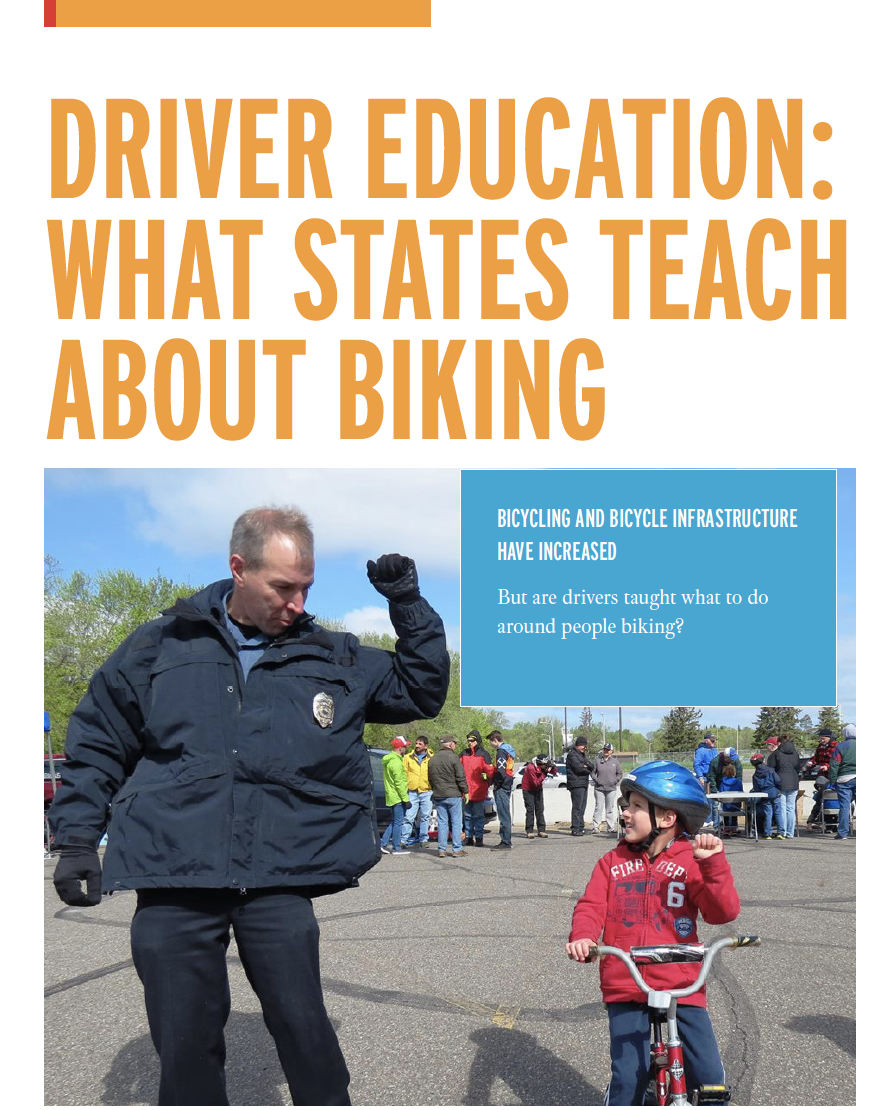 What do states teach drivers about biking? Not much | League of ...